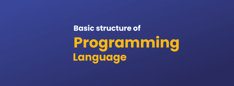 What is the basic structure of a program?